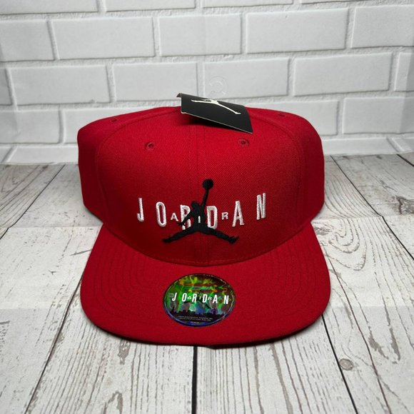 Jordan | Accessories | Air Jordan Jumpman Hat Snapback Cap Red New Men | Poshmark